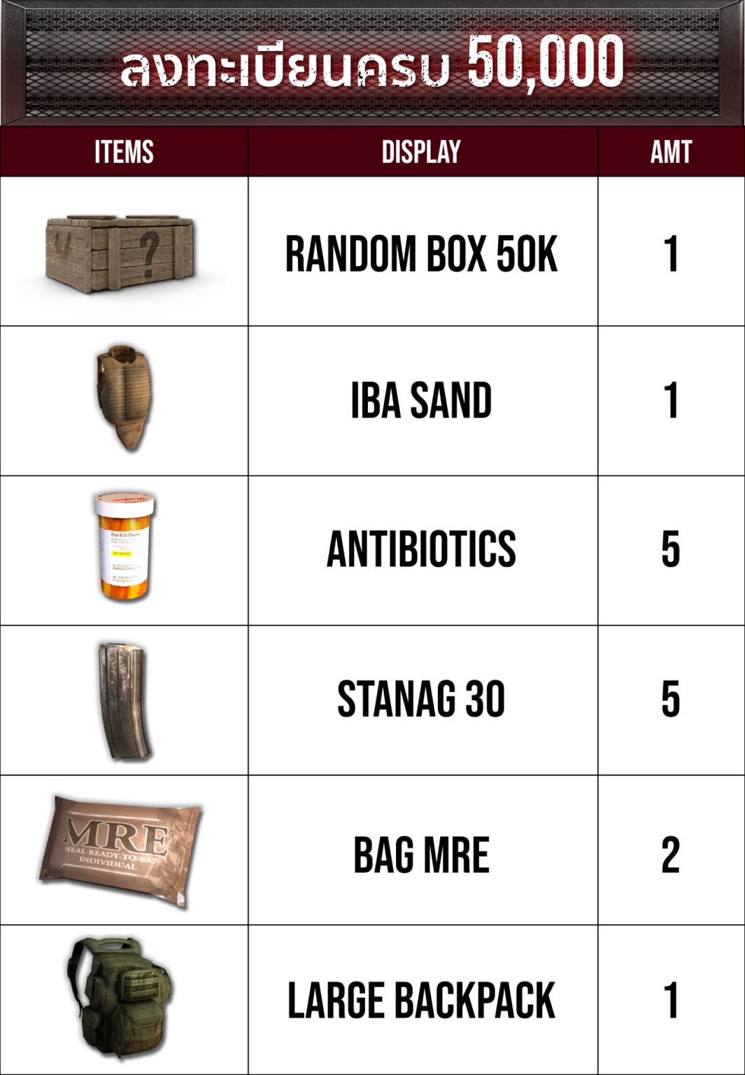 Infestation SEA - Pre-register